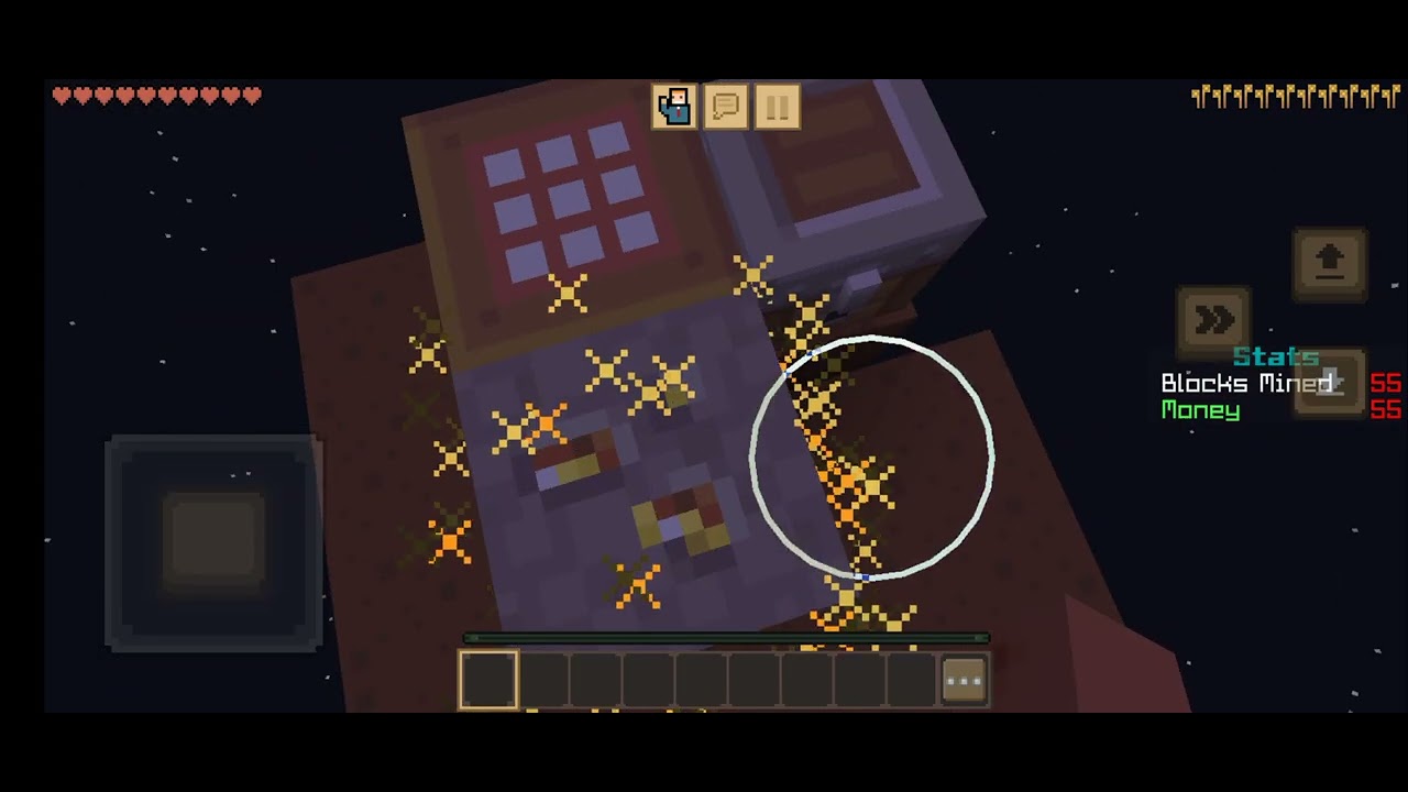 Minecraft, but it's one block (Crafting and Building: One Block ...