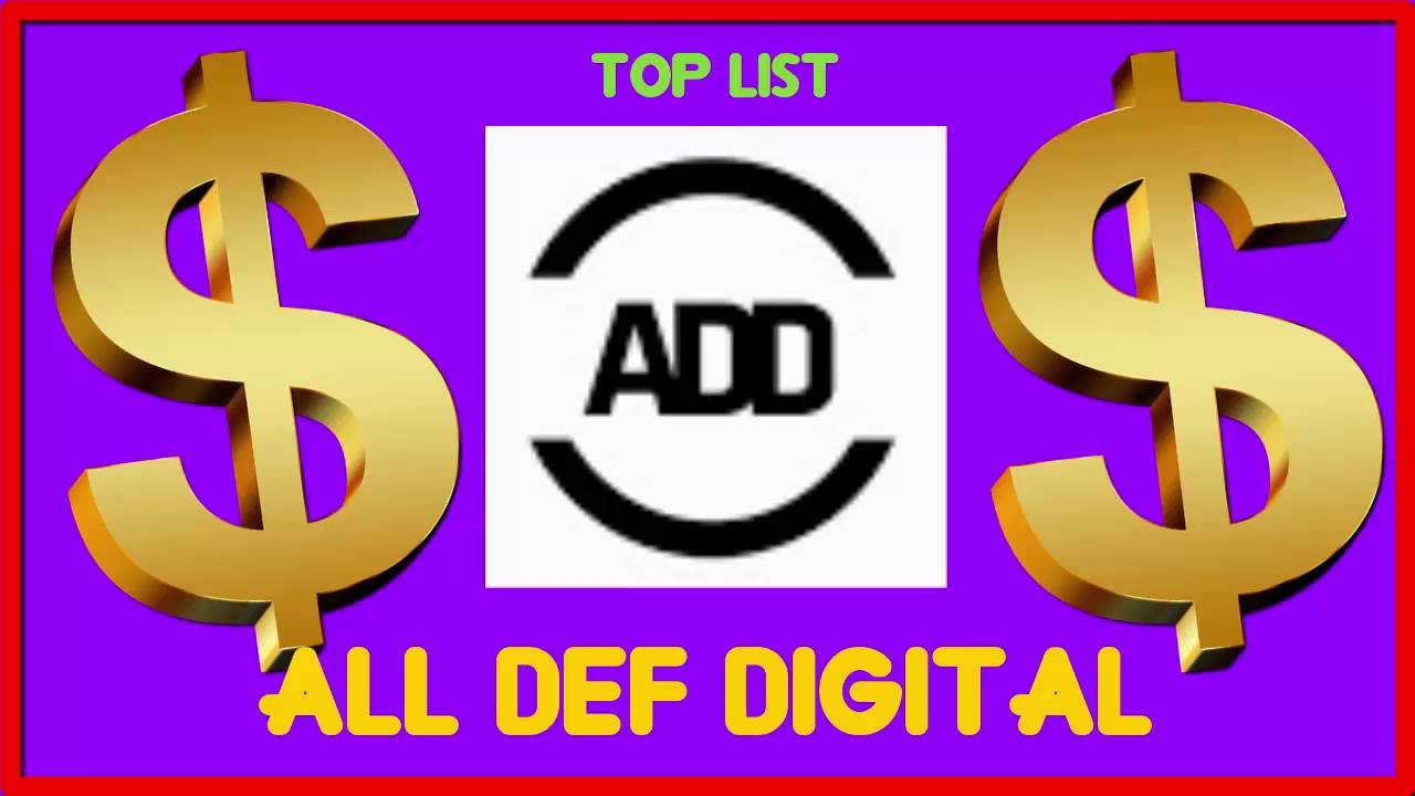 How much ALL DEF DIGITAL made money on YouTube { In February 2016 ...