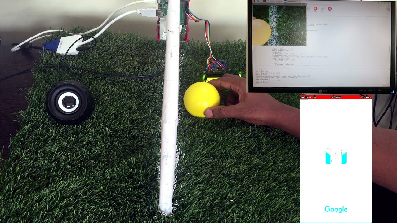 Goal Line Technology, Foot ball Goal Detection using Raspberry pi and ...