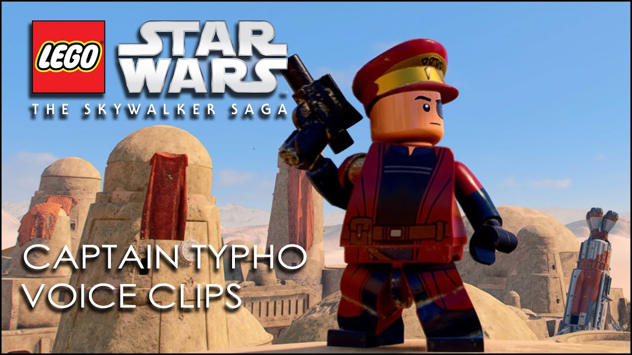 LEGO Star Wars: The Skywalker Saga | Captain Typho Voice Clips - YouTube