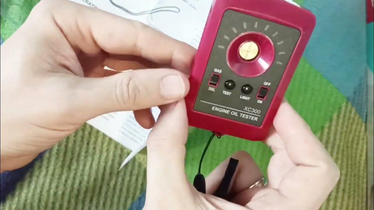 🚒 Тестер моторного масла Engine Oil Tester XC300 | Обзор 🛢 - YouTube