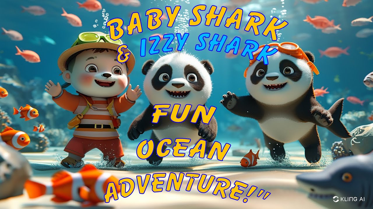 "Baby Shark & Izzy Shark Song | Kids Sing-Along & Dance Adventure ...