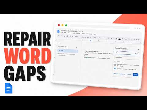 How to Fix Weird Spacing Between Words in Google Docs (Spacing Trouble Spotter)
