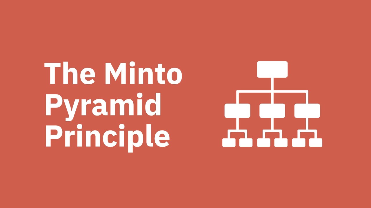 The Minto Pyramid Principle - YouTube