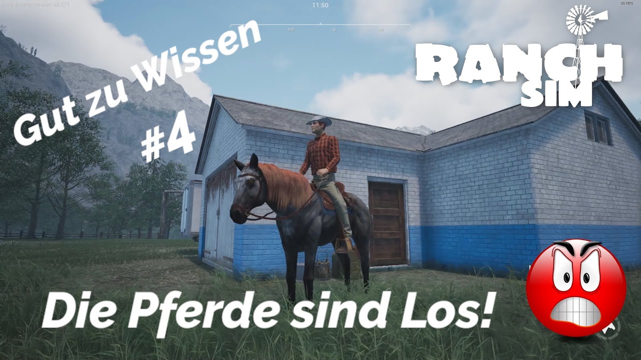 Ranch Simulator 🐎 Die Pferde Sind Los Gut Zu Wissen 4 Youtube