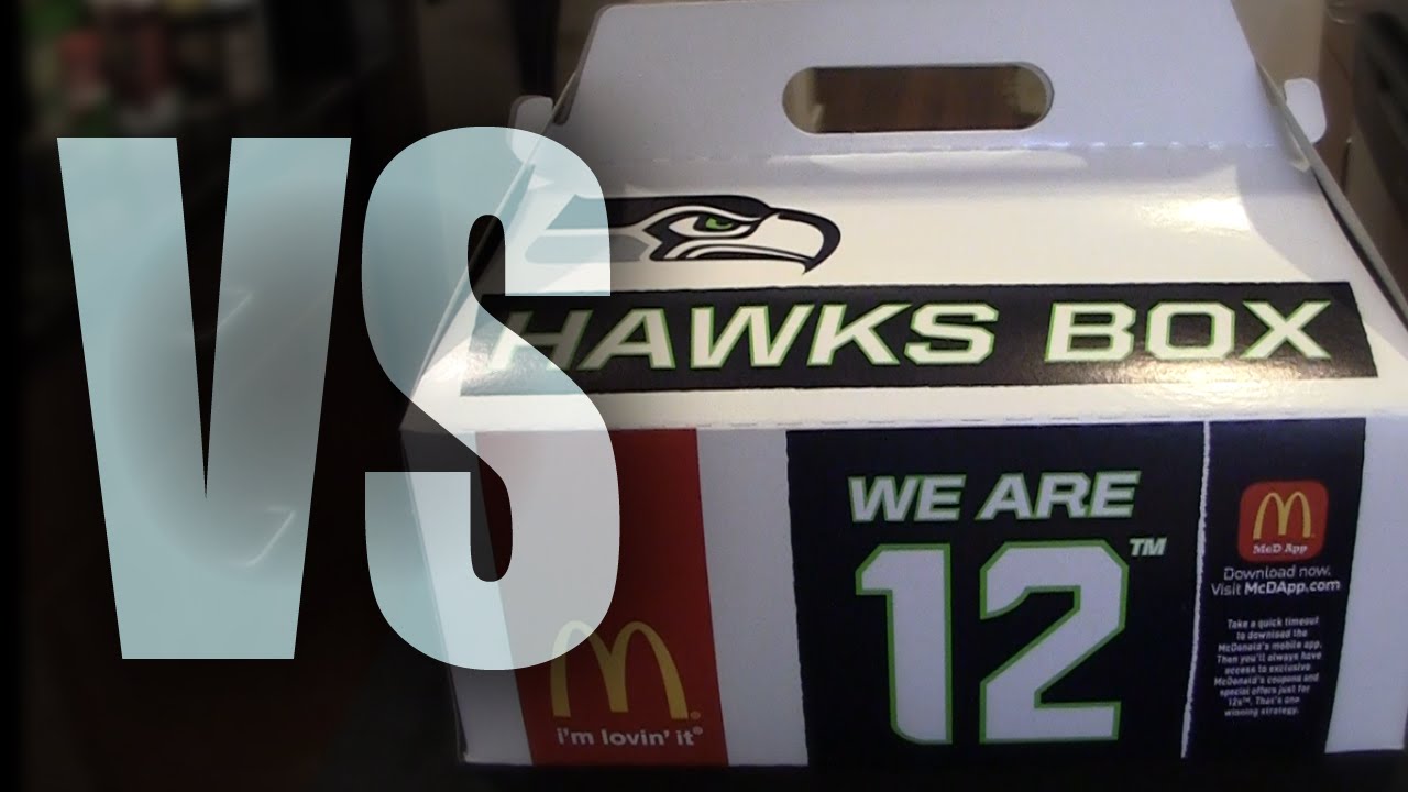 McDonald's Hawks Box Challenge - YouTube