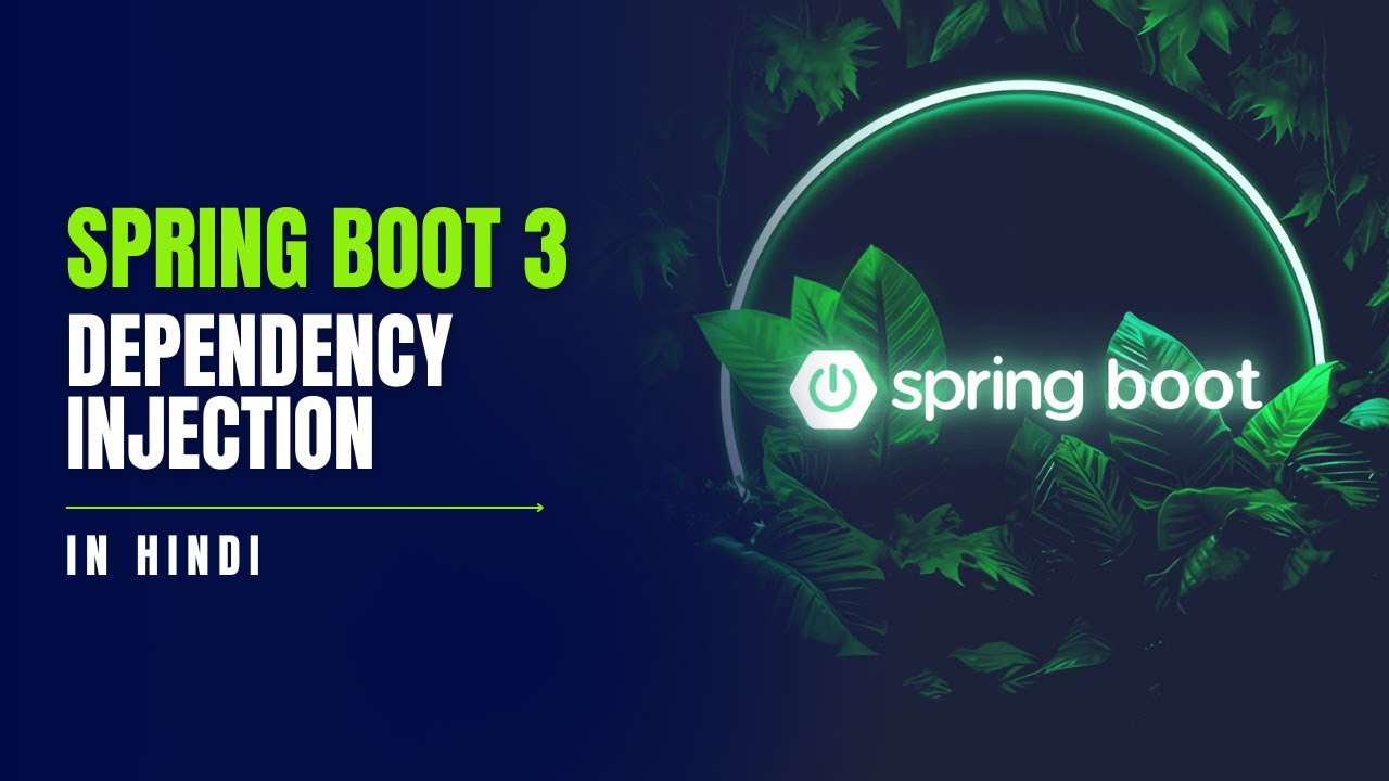 Lec 4 Dependency Injection Springboot Springbootinhindi Springboot Dependencyinjection 9353
