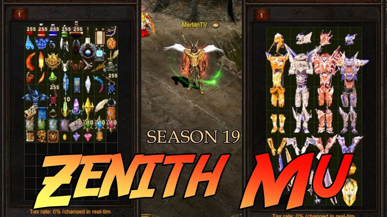 Zenith Mu Season 19 ( Fast Server ) | Mu Online PC - YouTube