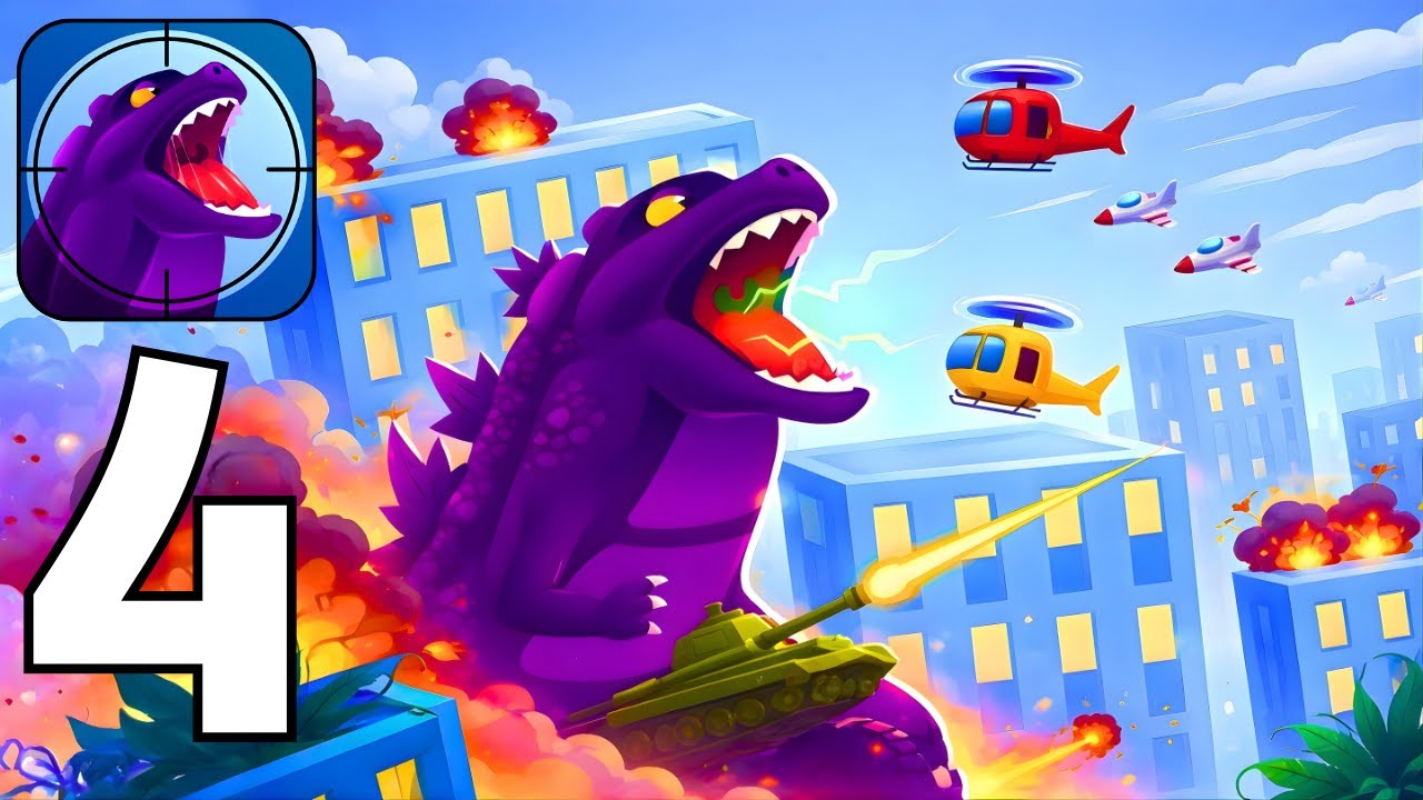 Heli Monsters - Giant Hunter - Gameplay Walkthrough Part 4 (iOS ...