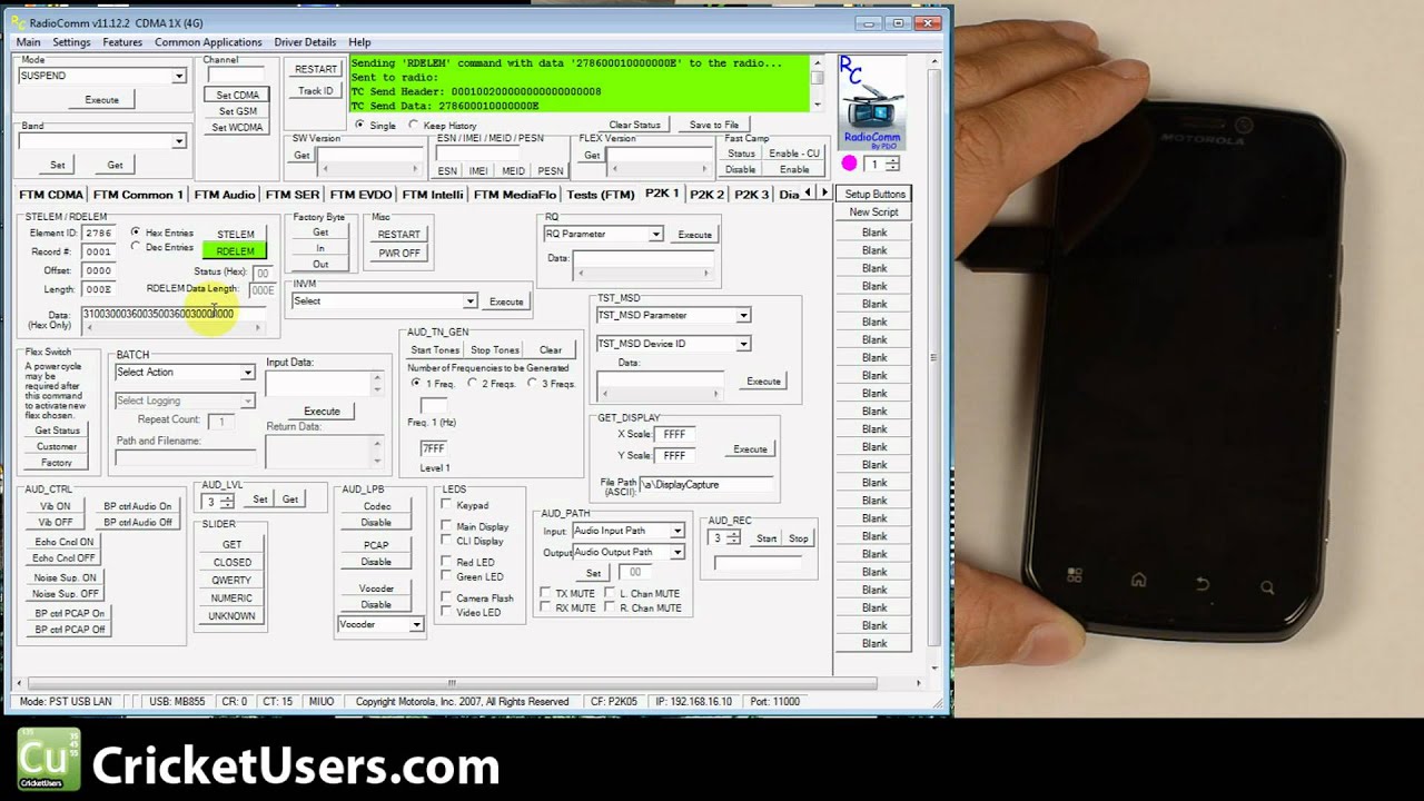 CricketUsers.com - Motorola Photon SPC Tutorial Video - YouTube