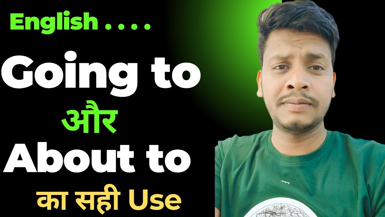 English Speaking Practice with Sentences | Use of Going to and About to ...