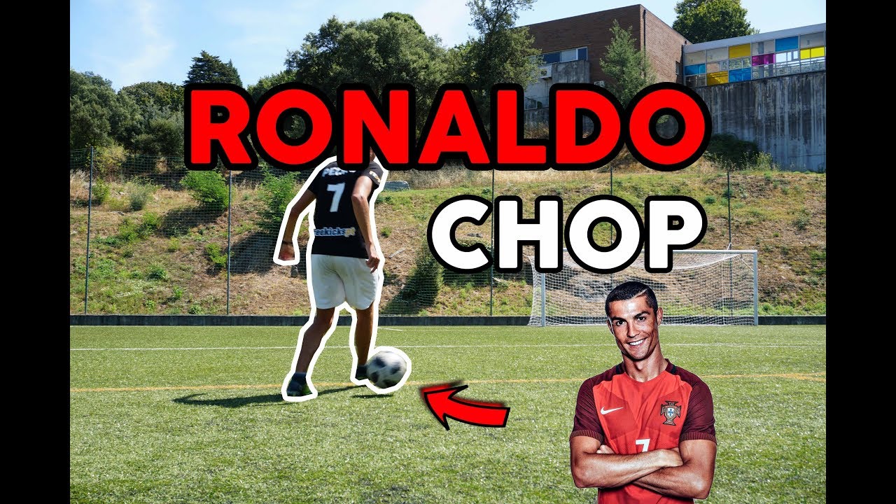 HOW TO DO THE RONALDO CHOP - Easy Football Skill ⚽ (Como Fazer o ...