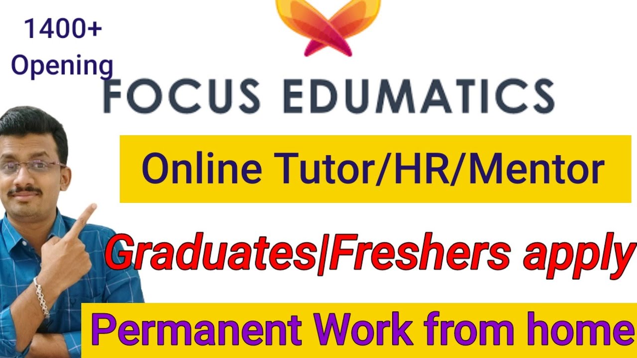 Focus Edumatics|Online tutor|Work from home #workfromhome #itsnetaji # ...