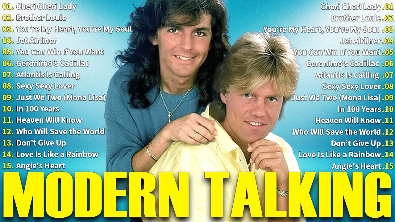 Modern Talking 80s Greatest Hits - Best Disco Music Collection - Full ...