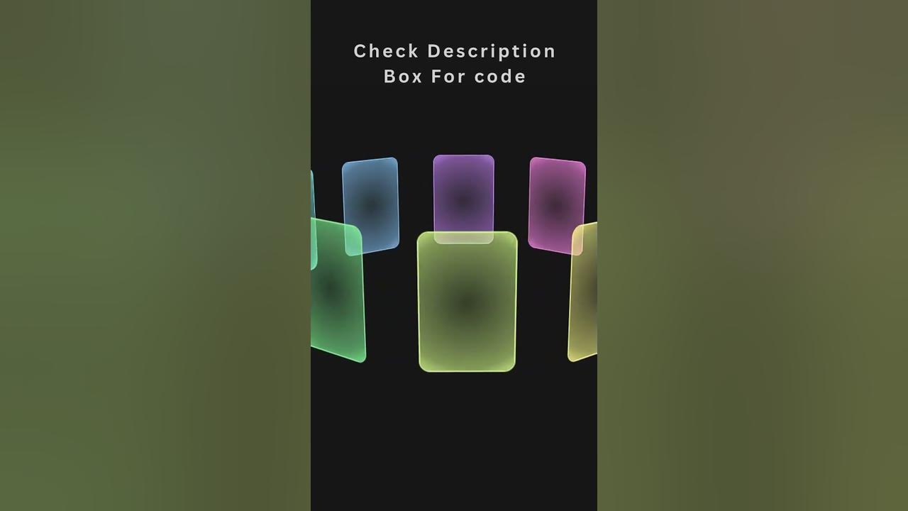 Multiple Card Viewer using html/css #cards #shorts #viral #html #css #webdeveloper - YouTube