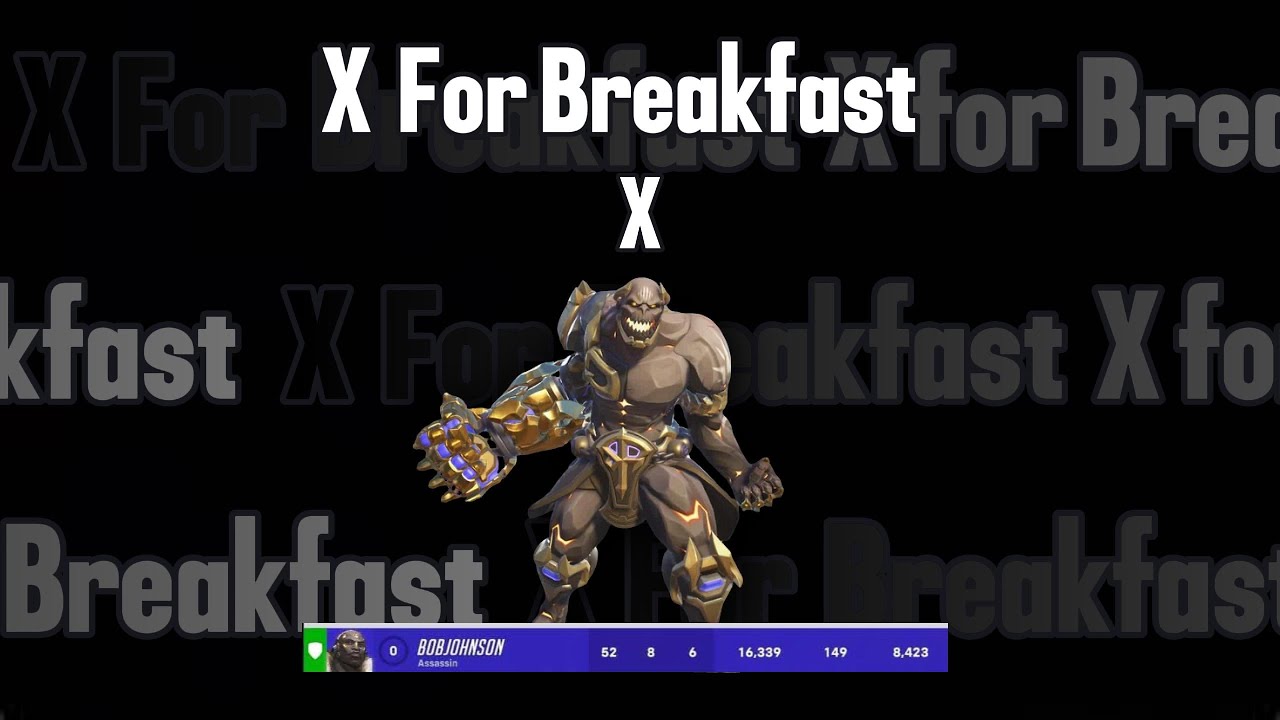 X for Breakfast│Doomfist Montage - YouTube