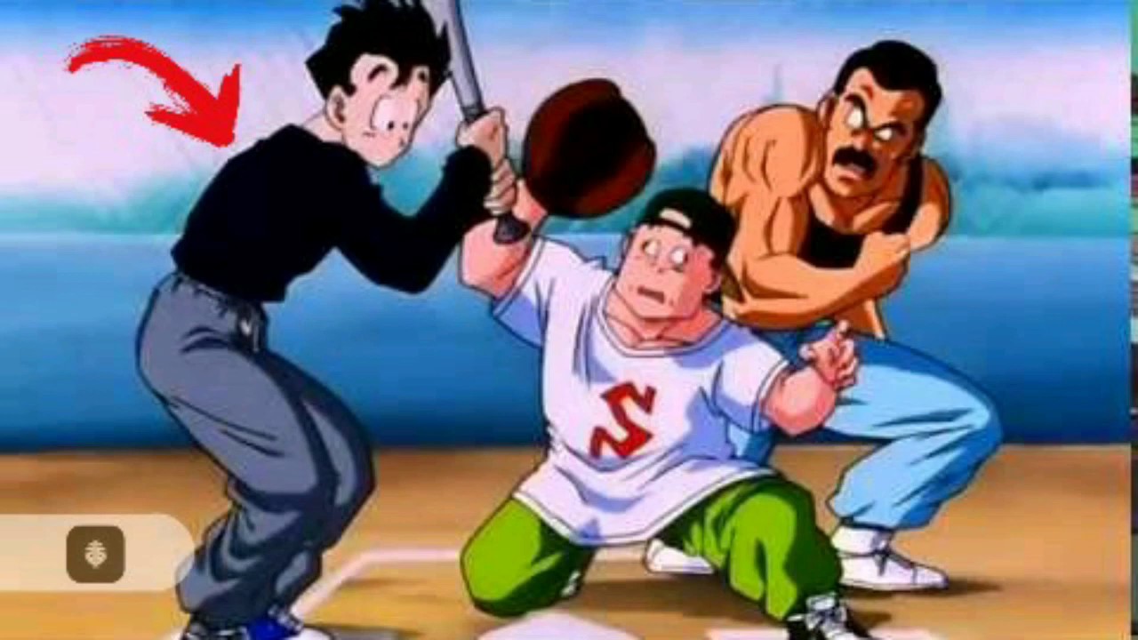 ⛹Gohan jogando baseball - YouTube
