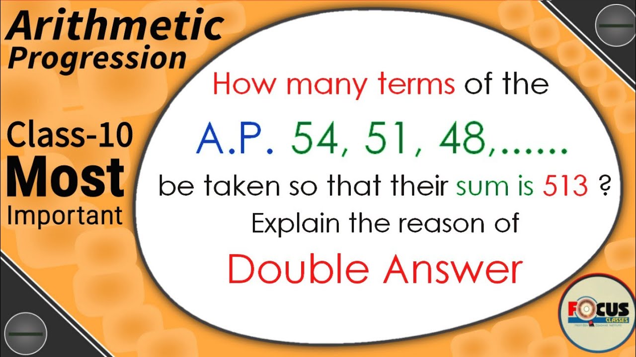 How many terms of the AP 54, 51, 48, .... be taken so that their sum is ...