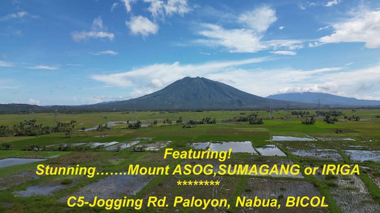 The Face of Mount Asog and C5-Jogging Road, Paloyon Nabua, Bicol ...