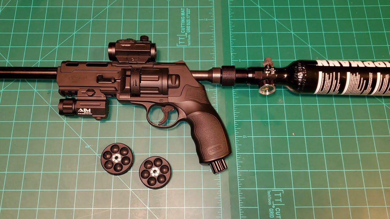 HDR50 / TR50 Goes Carbine With HPA #umarex #umarexairguns - YouTube