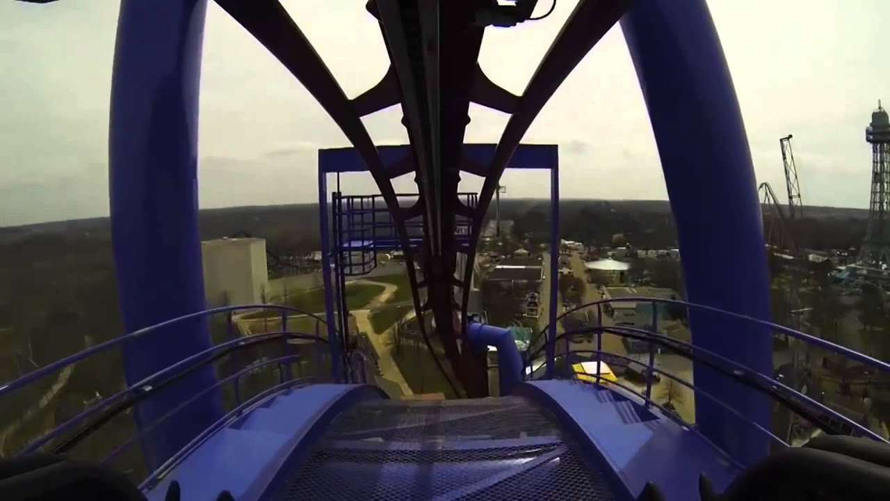 Kings Island Banshee POV HD Roller Coaster Opened 2014 On Ride B&M ...