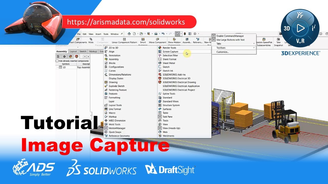 SOLIDWORKS INDONESIA - Tutorial Image Capture pada SOLIDWORKS - YouTube