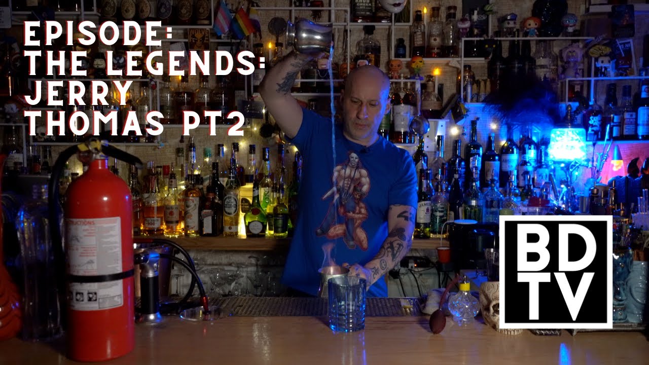 Bad Drinks TV | Cocktails & History | The Legends: Jerry Thomas Pt 2 ...