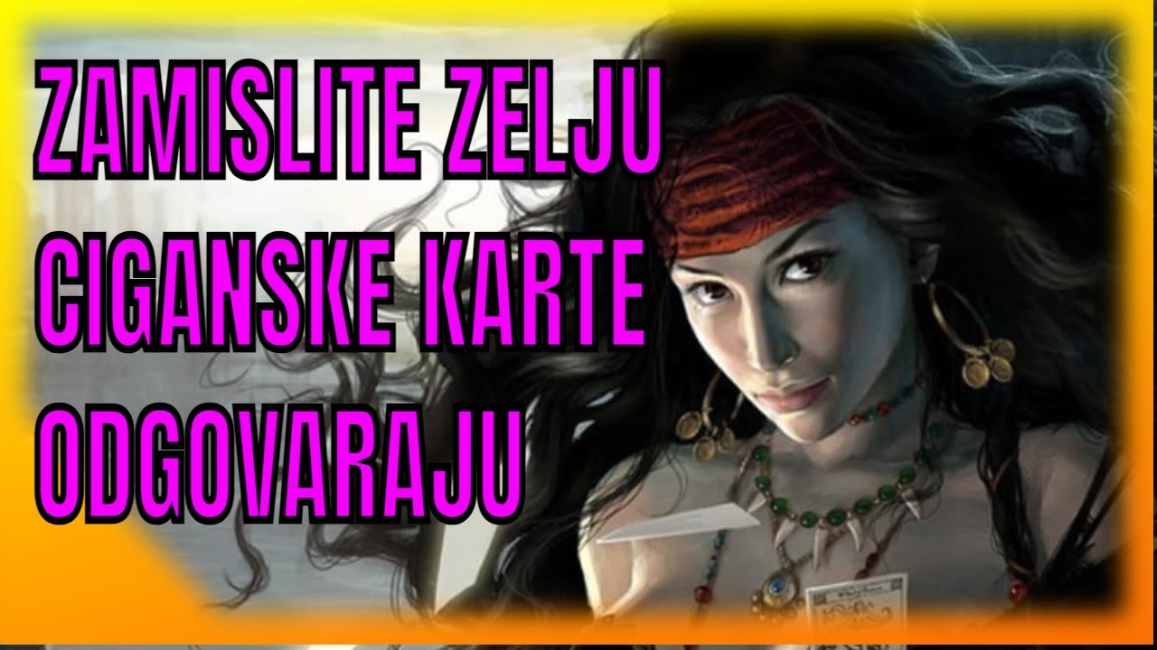 CIGANSKE KARTE🔮 ZAMISLITE OSOBU , tarot tumacenje🔮 - YouTube