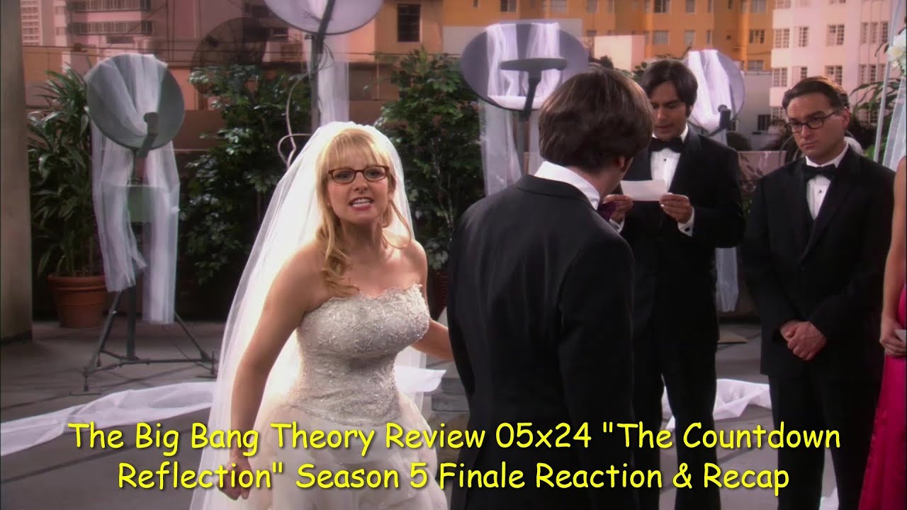 The Big Bang Theory Review 05x24 "The Countdown Reflection" Season 5 ...