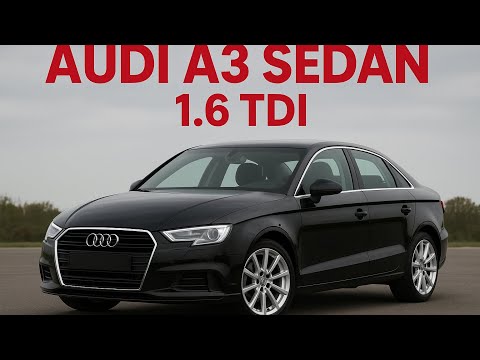 Audi A3 Sedan Yakıt Cimrisi 1.6 TDI  - Detaylı İnceleme