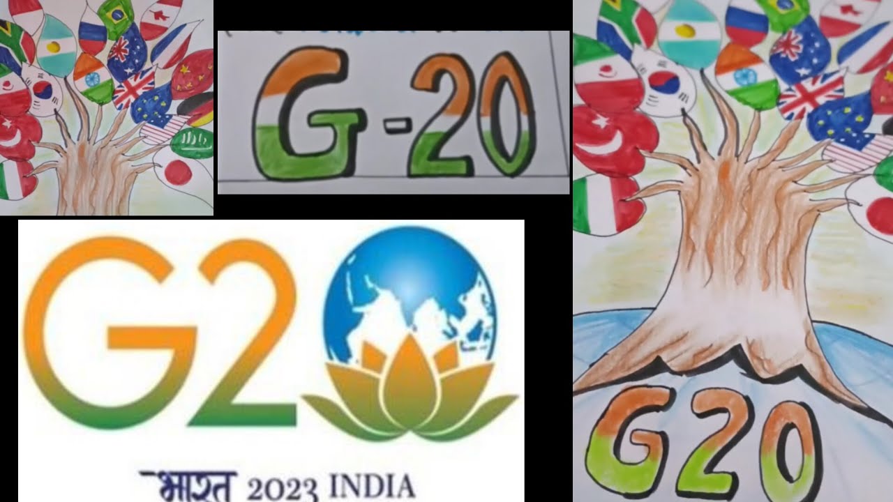 G20 tree card 🌟 G20 summit 2023 G20 card for school project-with ...