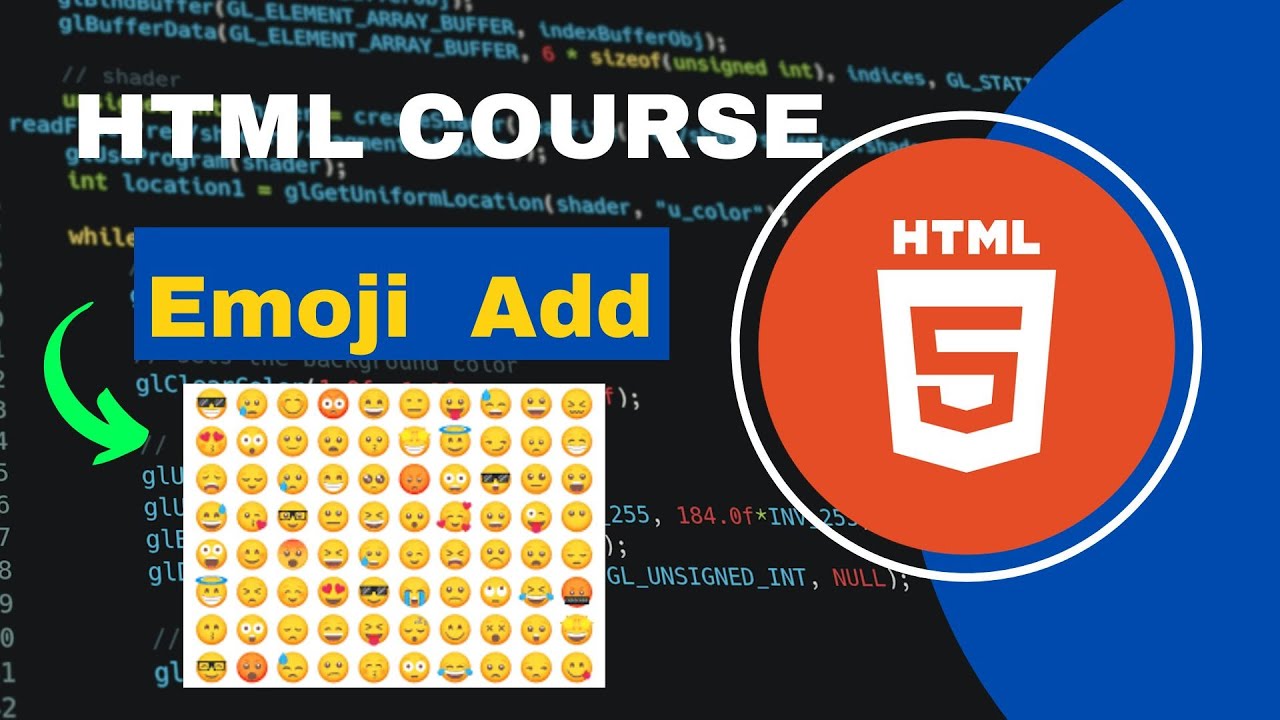 How to create HTML emoji part 18 || HTML crash course bangla 2024 - YouTube