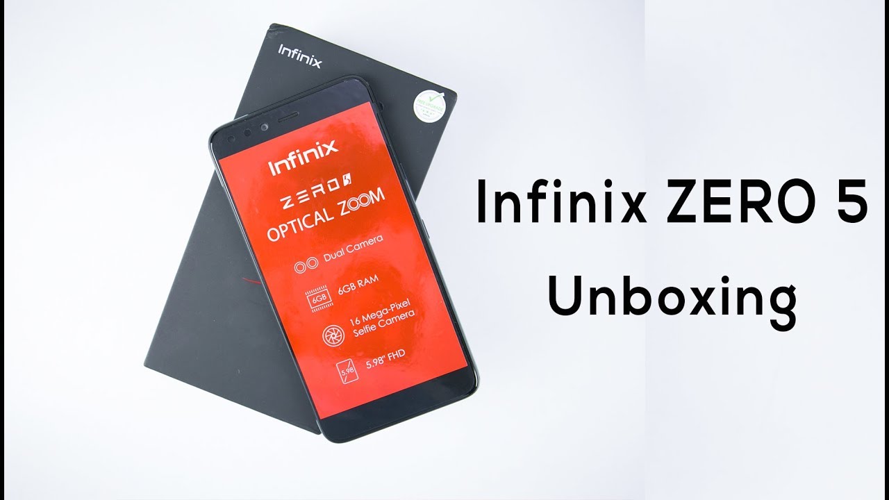 Infinix Zero 5 Unboxing - YouTube