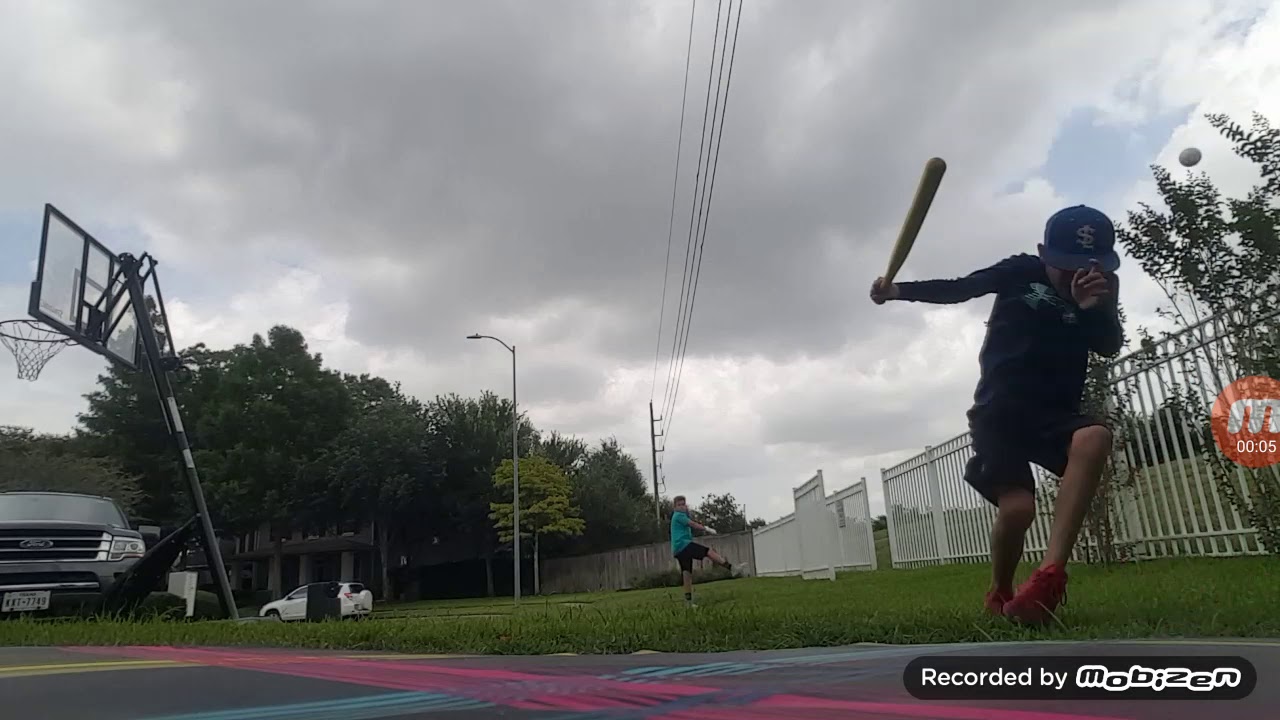 Worlds worst wiffleball injury - YouTube
