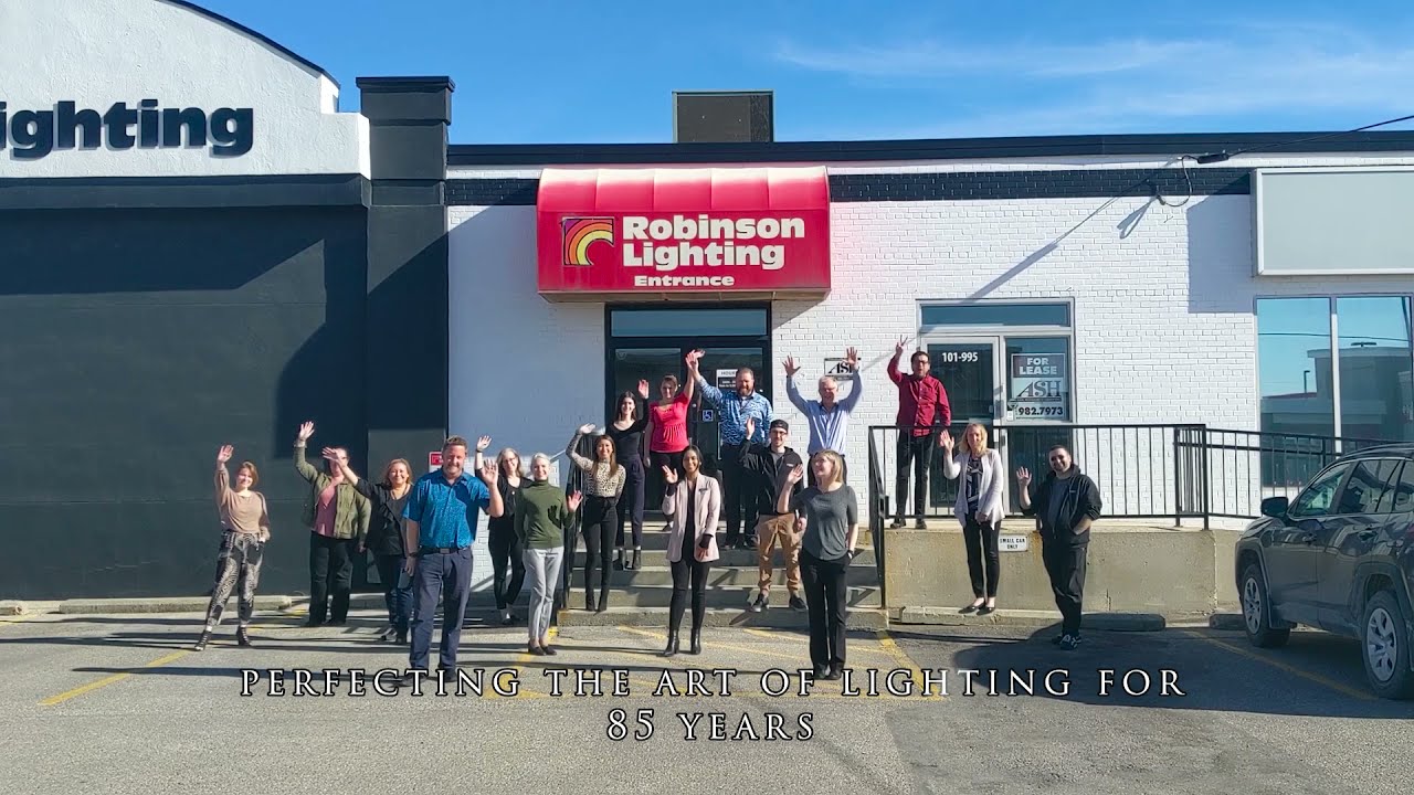 Robinson Lighting - 85 Years in the Lighting Industry - YouTube