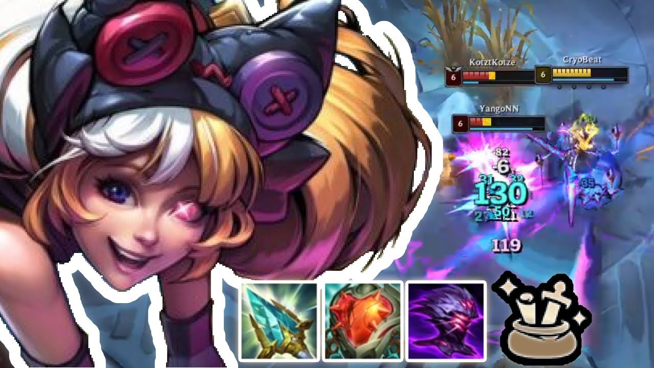 Trying TANK Gwen in Arena! - New Soul Fighter Gwen Skin - League of ...