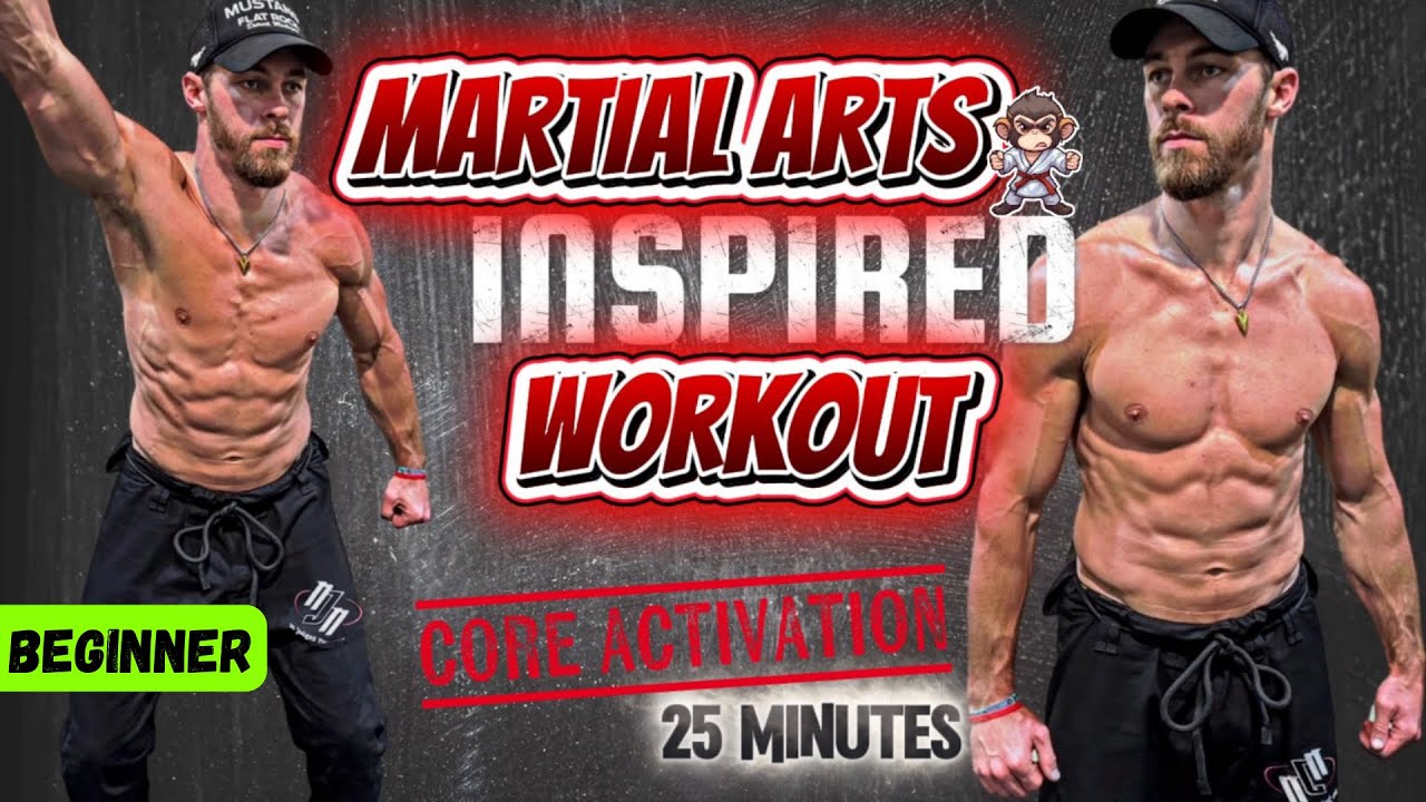 25 MINUTE MARTIAL ARTS CORE ACTIVATION AB WORKOUT (NO EQUIPMENT) - YouTube