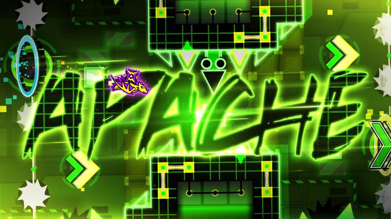 "Apache" (Insane Demon) by Shocksidian | Geometry Dash 2.11 - YouTube