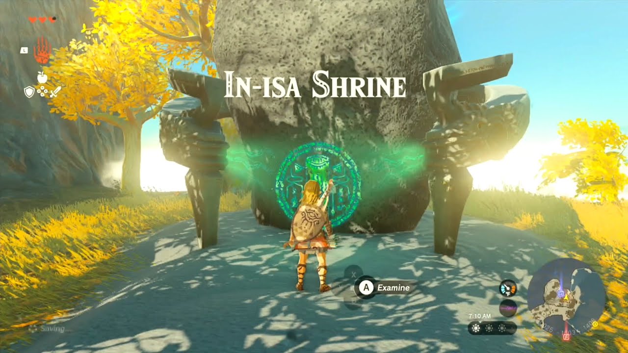In-Isha Shrine - The Legend of Zelda Tears of the Kingdom - YouTube