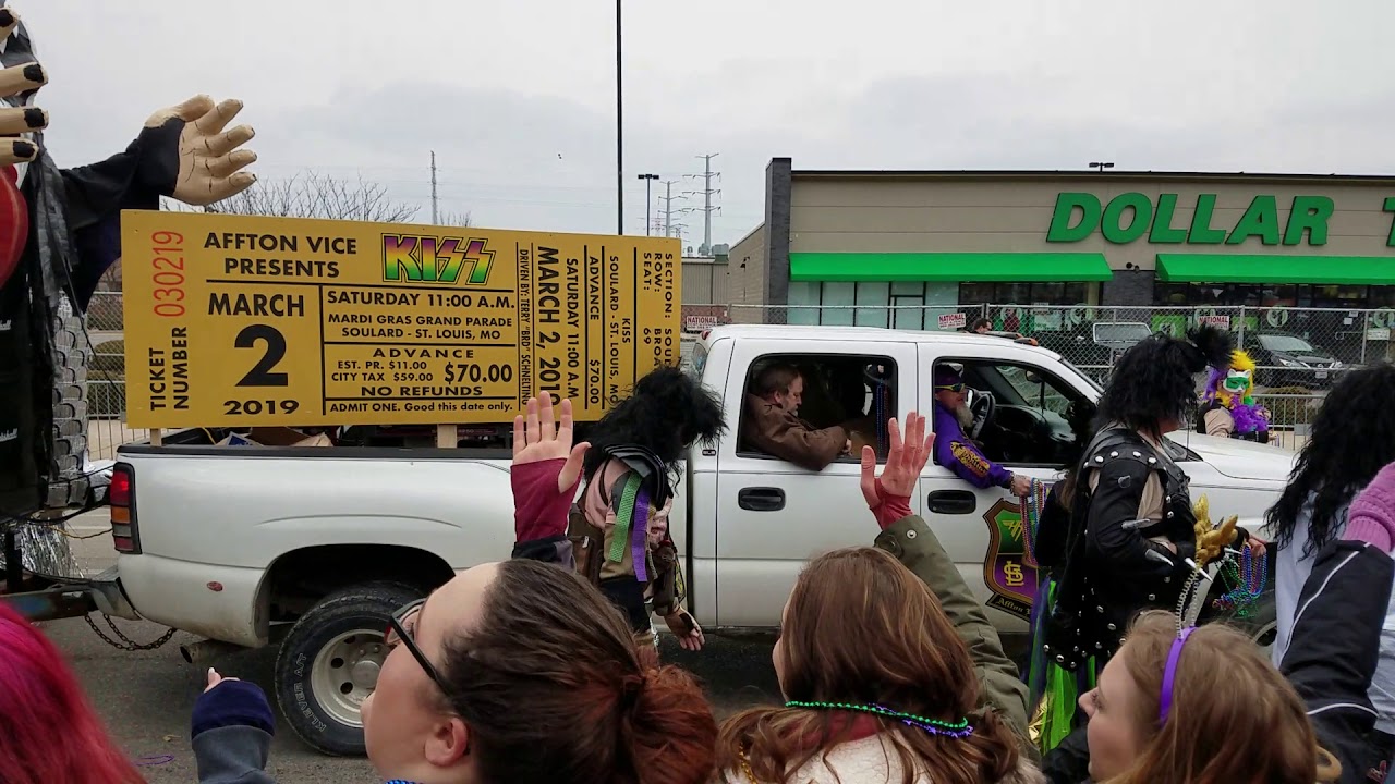 Mardi Gras 2019 Winning KISS Float - YouTube