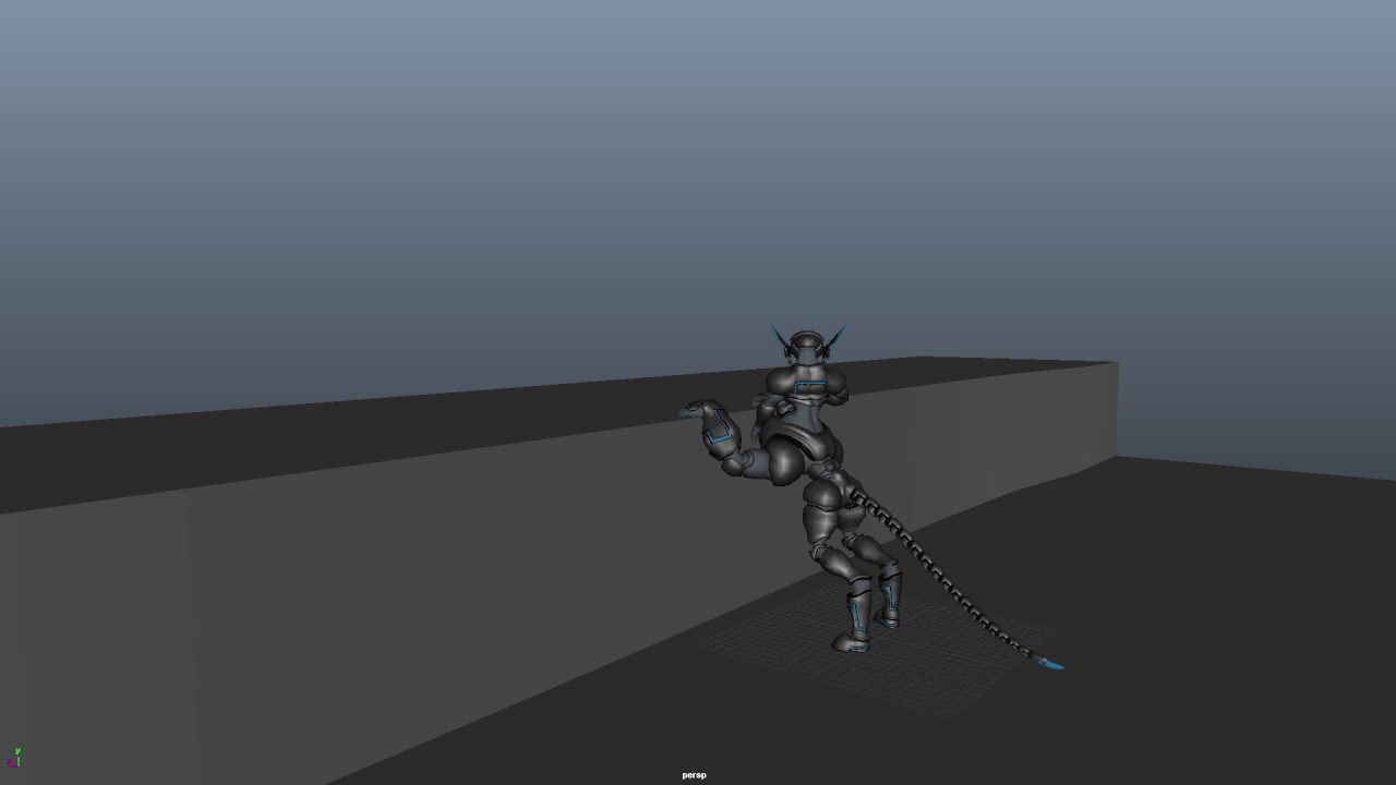 Centaur ledge climb animation - YouTube