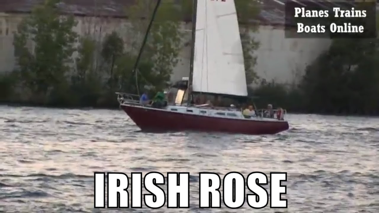 IRISH ROSE Sailboat Under The Blue Water Bridge In The Great Lakes Aug ...