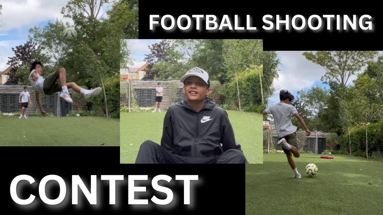 FOOTBALL SHOOTING CONTEST (Funny moments) - YouTube