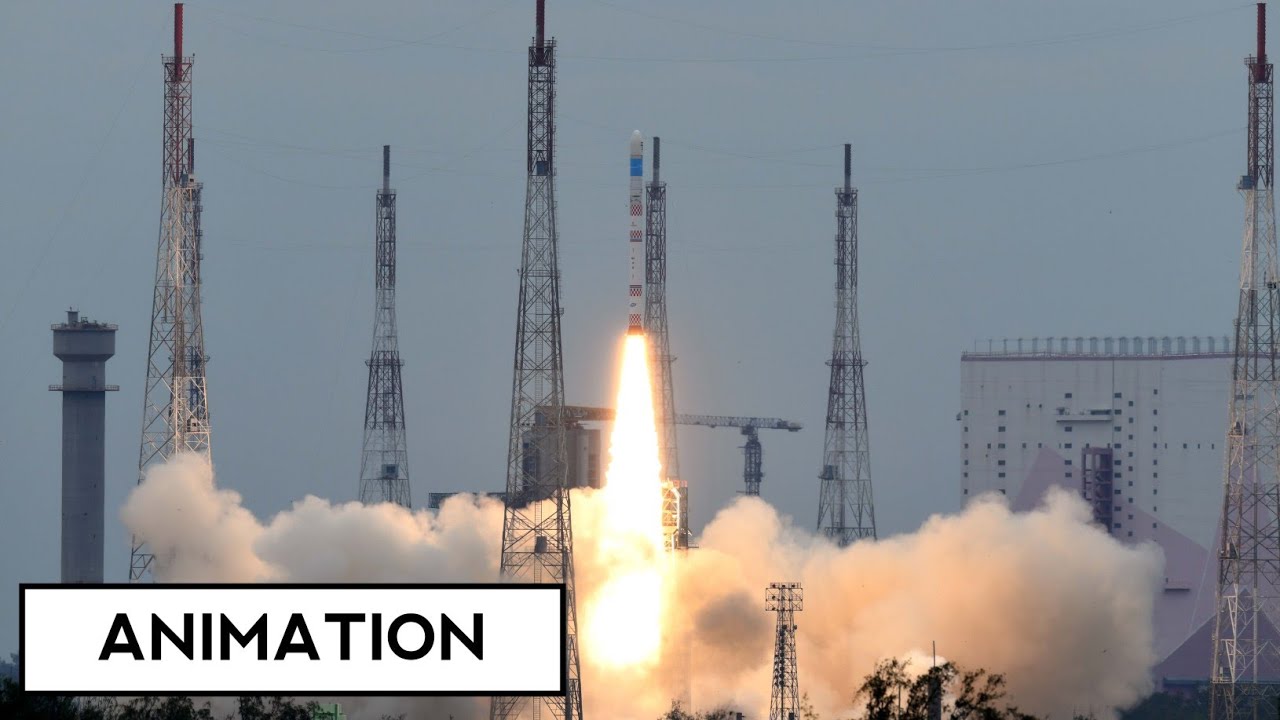 Animation of SSLV D2 / EOS - 07 Mission | Launch of Janus - 01 ...