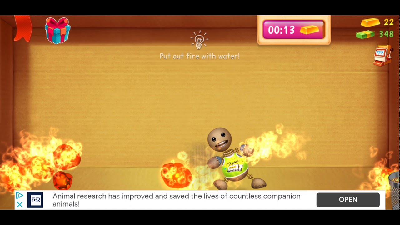 Destroying buddy with asteroids - YouTube