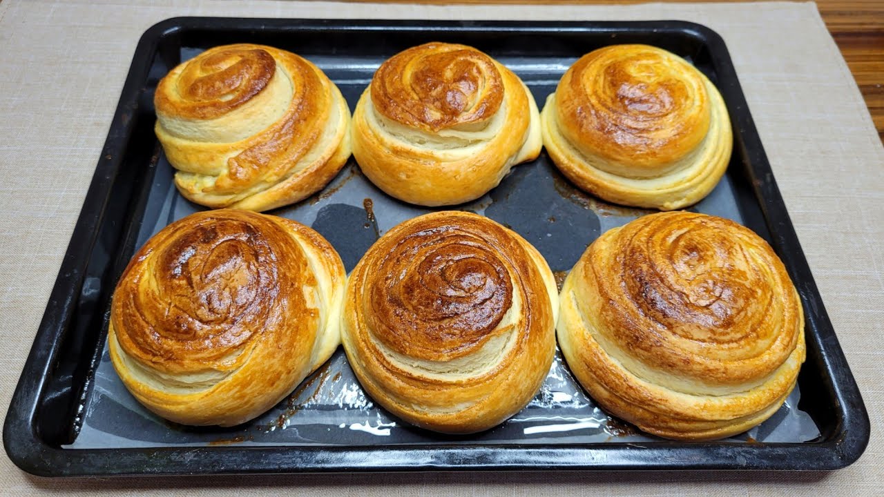 How to make a delicious bread with a unique texture for breakfast - YouTube