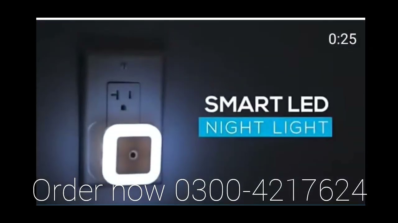 Ambient Sensor LED Night Light - YouTube