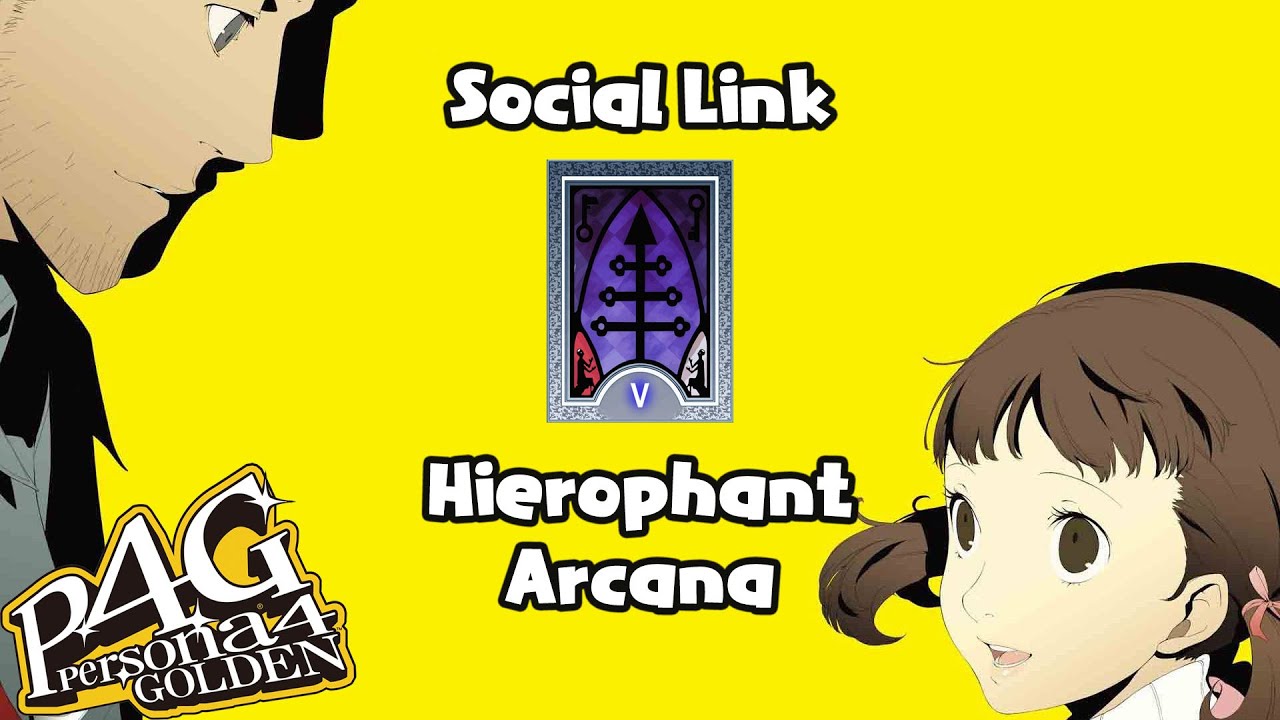Persona 4 Golden | Social link - Hierophant | Ryotaro Dojima - YouTube