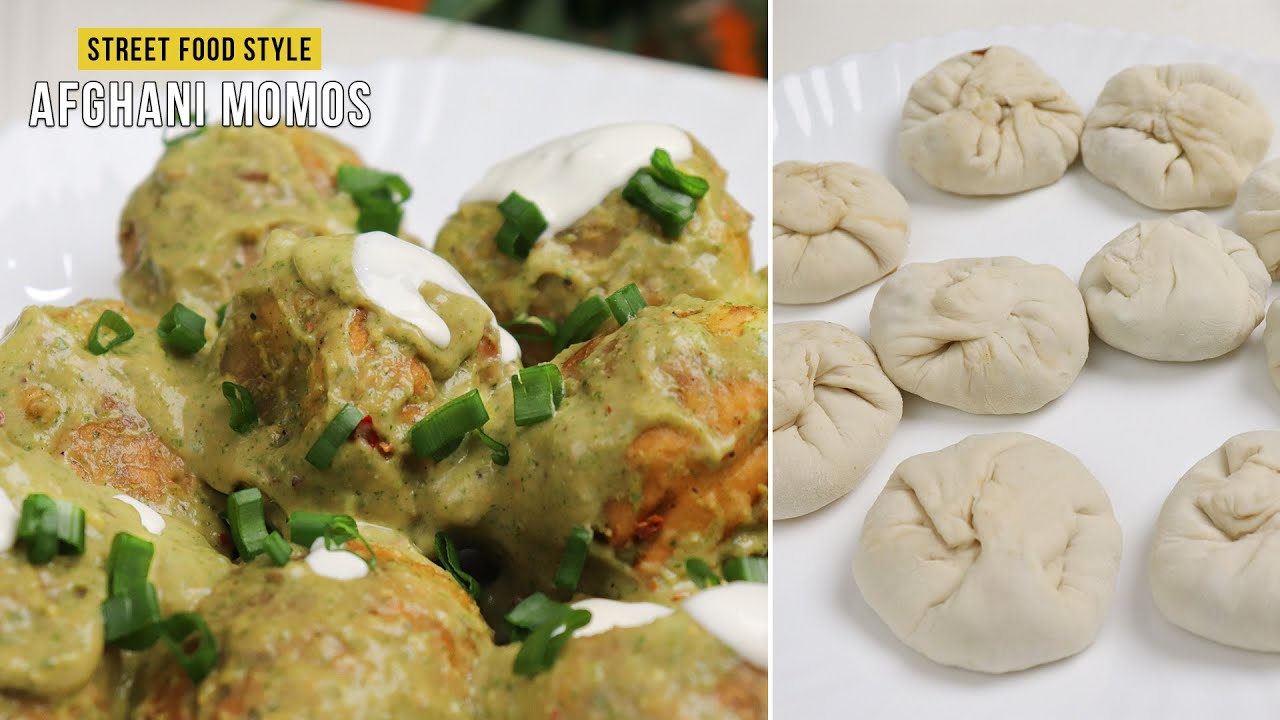 Afghani Vegetable Momos Recipe | How To Make Restaurant-Style Veg Momos ...