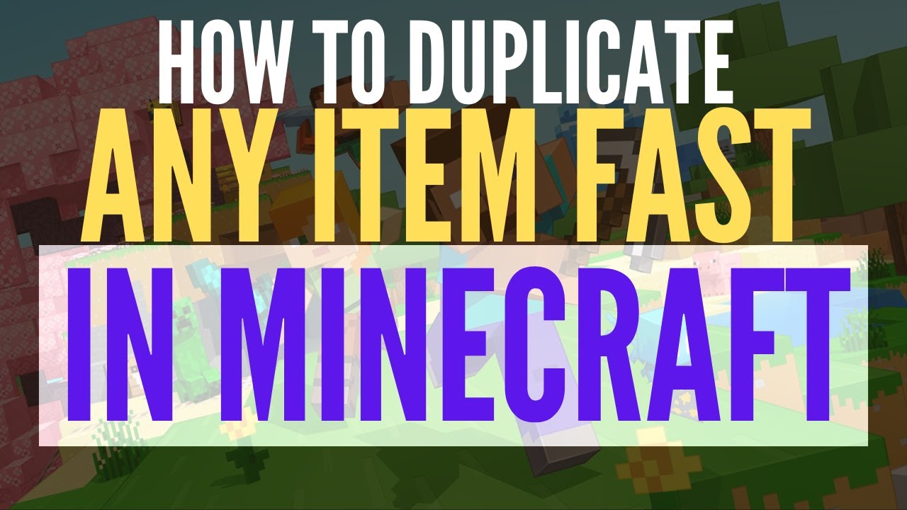 How to Duplicate Any Item FAST in Minecraft Bedrock 1.21.82 (2025 ...
